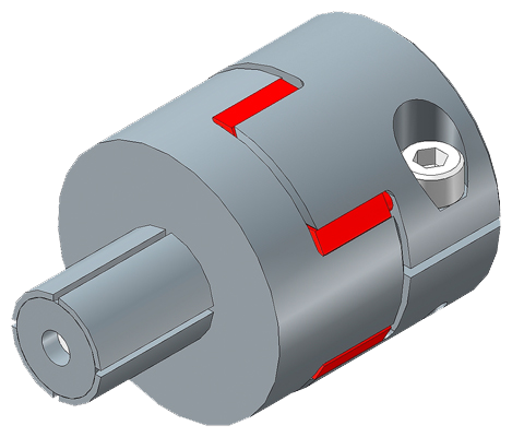 BCS Compact Clamping Hubs and Expanding Hub Elastomer Jaw 3 - 190 Nm