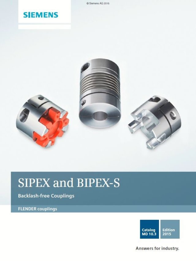 Siemens SIPEX Bellows couplings available from HMK