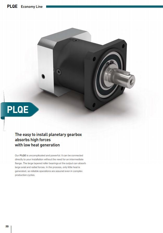 Neugart PLE Gearbox is supplied by HMK